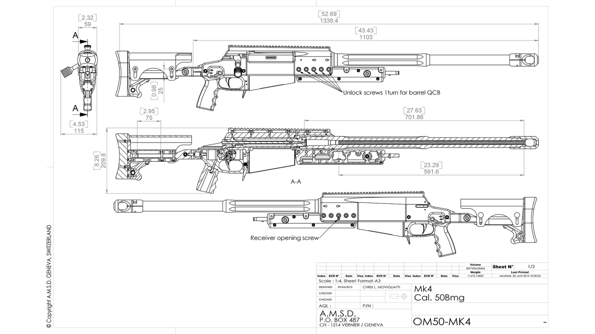 AMSD OM 50 Nemesis MKII - La Ligne de Mire LDM Suisse